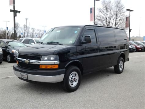 Black Chevy Express Van 350096k Miles60 V8clean Carfax Looks
