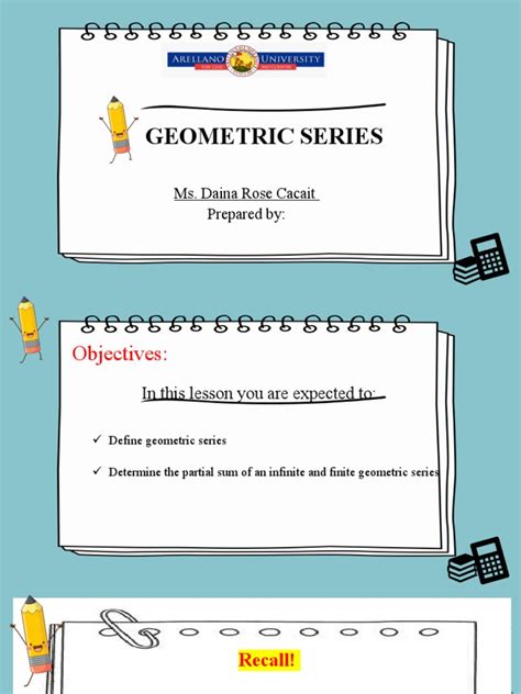 geometric series pdf sequence elementary mathematics