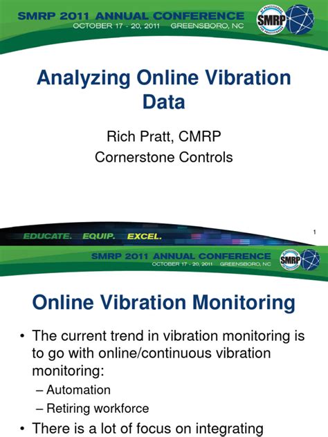 Analyzing Online Vibration Data Pdf Applied And Interdisciplinary