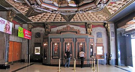 Los Angeles Theatres Pantages Ticket Lobby