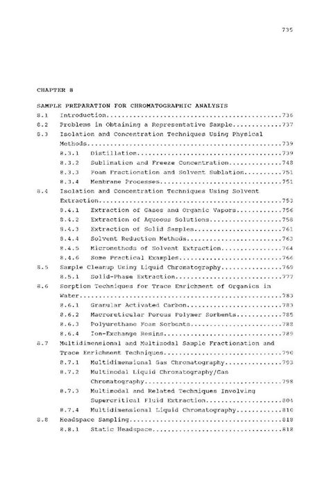 Pdf Chromatography Today Sample Preparation For Chromatographic