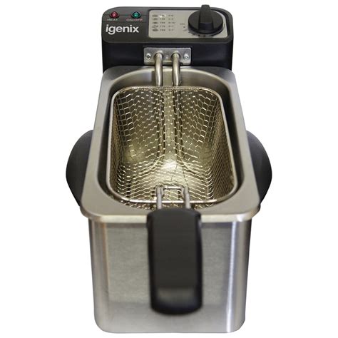 Igenix Ig8015 Mini Deep Fat Fryer 15l Wilko