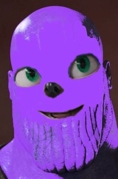 Movie Sonic Face On Thanos Scrolller