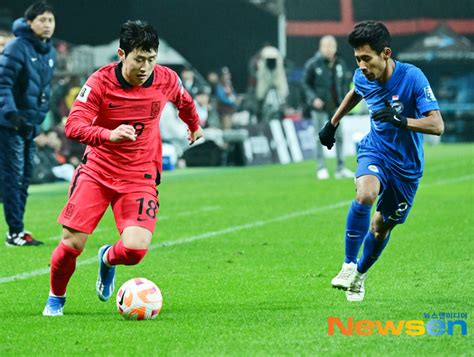 이강인 멀티골 폭발 한국 2골 차 리드진행중 뉴스인코리아