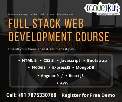No1 Fullstack Development Courses With Placement In Punefull Stack Web