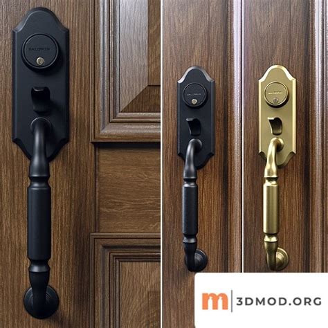 Baldwin Ashton Two Point Lock Handleset