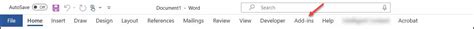 Legacy Add Ins Tab Disappearing Sometimes Microsoft Qanda