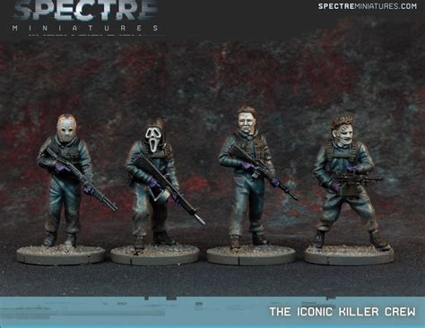 Iconic Killer Crew Spectre Miniatures