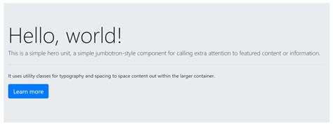 bootstrap tag helper jumbotron md at master · brecons bootstrap tag