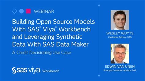 sasviya syntheticdata ai modelops datascience creditscoring