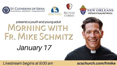 Morning With Fr Mike 9 00am 1 17 26 Youtube