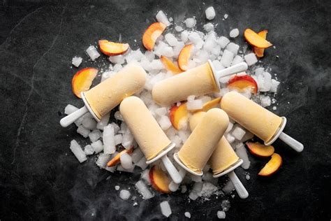 Peach Cheesecake Popsicle Recipe