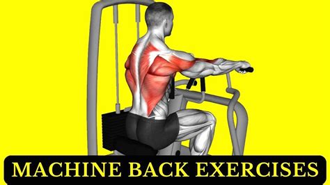Machine Back Workout Plan With Best Exercises