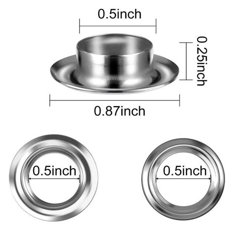 Grommet Tool Kit Grommet Setting Tool 100 Sets Gr Grandado