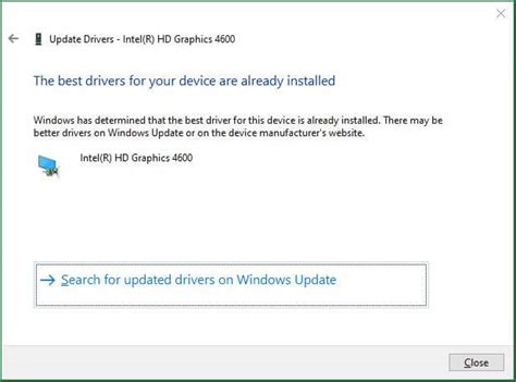 Intel Graphics Driver Update Pc Doen Abose