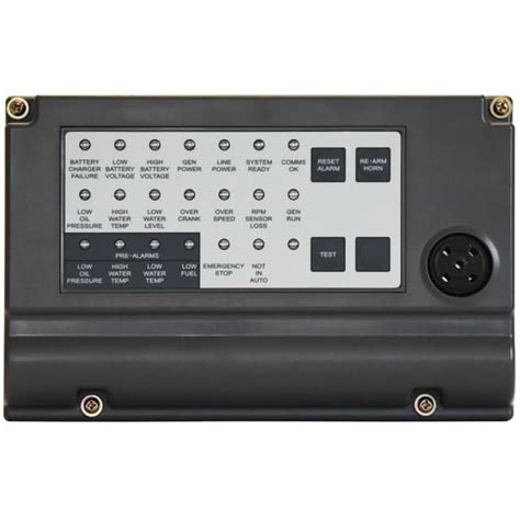 Generac Remote Annunciator Panel Includes 8 Relays For Alarms — Build
