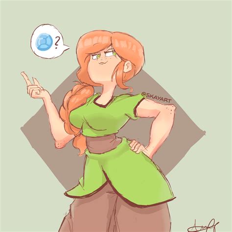 Minecraft Alex By 5kay On Newgrounds