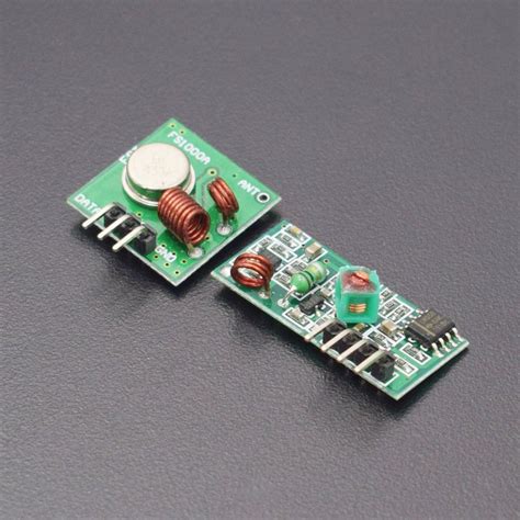 433mhz rf transmitter with receiver kit for arduino rees52