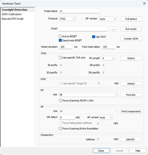 Architecture Specific Notes Arm Cortex Cpu Options Dialog Reference