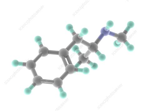 Methamphetamine Drug Molecule Stock Image F0059250 Science Photo