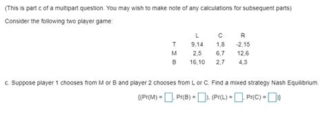 Solved This Is Part C Of A Multipart Question You May Wish Chegg