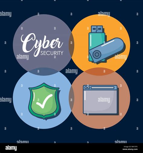 Cyber Security Design Stock Vector Image And Art Alamy