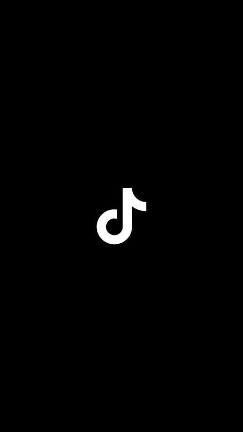 Tiktok Logo Black Background