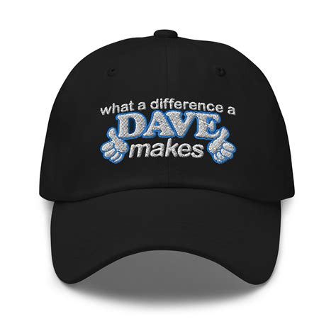 What A Difference A Dave Makes Hat Rockatee