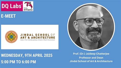 E Meet Jindal School Of Art And Architecture Design School Webinar By