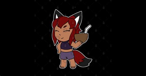 Rubi Chibi Beach Bioweaponeclipse Sticker Teepublic