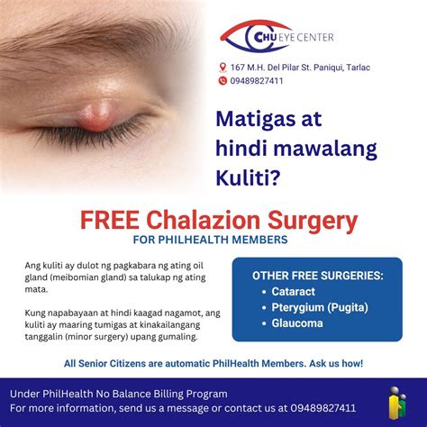 Chu Experience Relief From Your Persistent Chalazion With Our Free