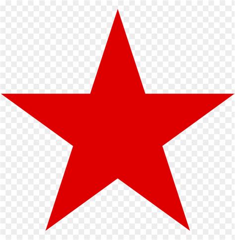 Free Download Hd Png Simple Flat Red Star Png Toppng