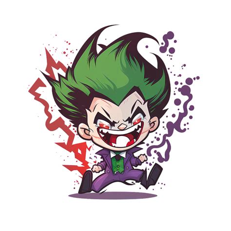 Joker Og Batman Chibi Chibi Joker By Chibiworld On Deviantart