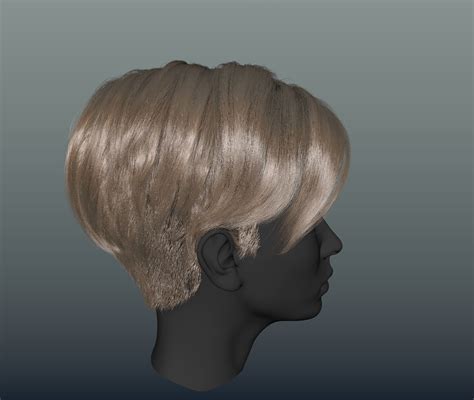 Hair Pixie 3d Model Cgtrader