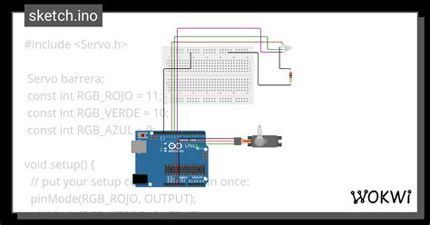 Serve Con RGB Wokwi ESP STM Arduino Simulator