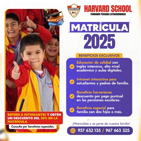 Iep Harvard School San Martín De Porres