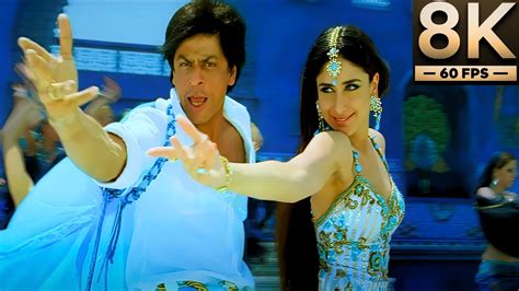 8k Remastered Marjaani Kareena Kapoor Shahrukh Khan Billu Youtube