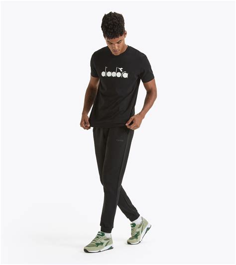 Pants Logo Sporty Sweatpants Made In Italy Gender Neutral Diadora