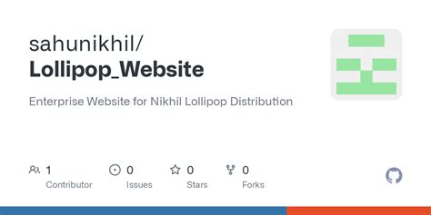 Github Sahunikhillollipopwebsite Enterprise Website For Nikhil