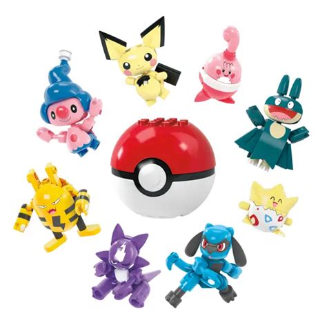 Mega Construx Pokémon Trainer 8 Pack • Set Hkt24 • Setdb