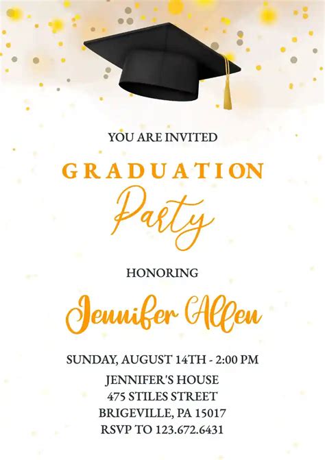 졸업 초대 무료 졸업 파티 초대장 템플릿 Invitanku 졸업 초대 무료 졸업 파티 초대장 템플릿 Invitanku