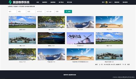 基于协同过滤算法的旅游推荐系统 Csdn博客