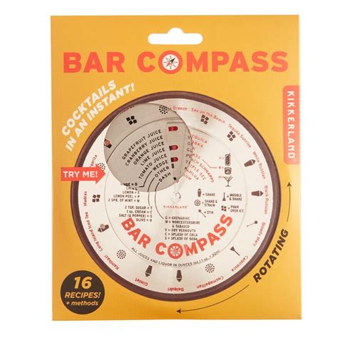 Kikkerland Stainless Steel Bar Compass World Market