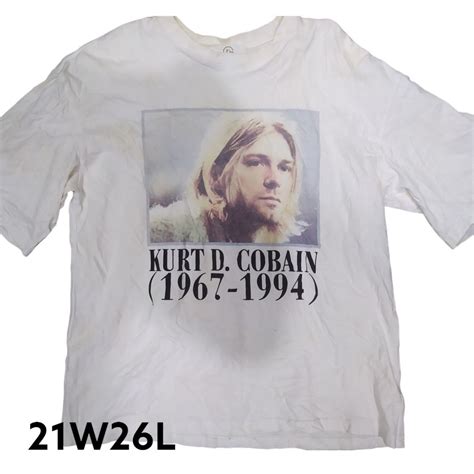 Kurt Cobain Memorial Tshirt Mens Fashion Tops And Sets Tshirts And Polo