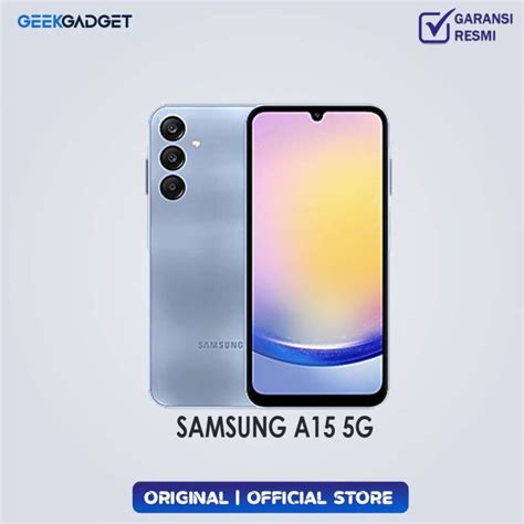 Promo Samsung Galaxy A15 5g 8 128gb 8 256gb Garansi Resmi Indonesia Diskon 12 Di Seller Geek