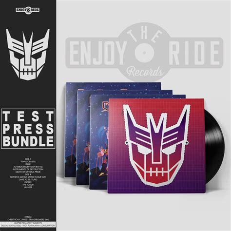 Cybertronic Spree Test Bundle Transformers 1986 Enjoy The Ride Records