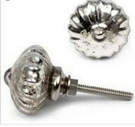 Cabinet Silver Mercury Glass Knobs At Rs 55piece In Firozabad Id
