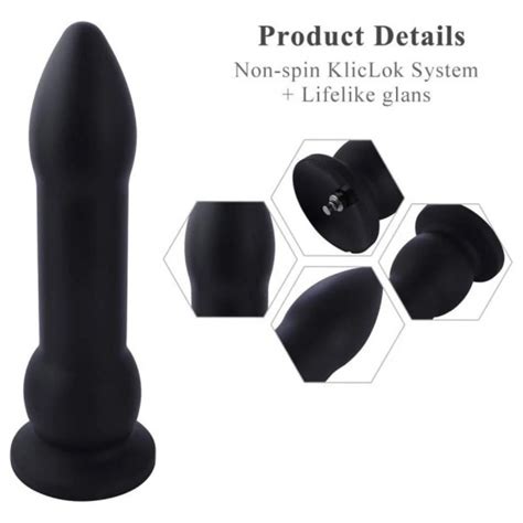 Hismith Sex Machine Silicone Anal Bullet Seks Makinesi Başlığı Erox