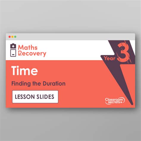 Year 3 Hours And Minutes Use Durations Lesson Slides Resource