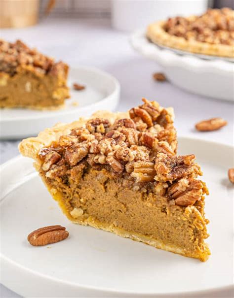 Pecan Pumpkin Pie Recipe Shugary Sweets